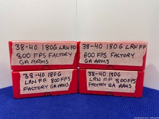 *SOLD* Georgia Arms .38-40 800 FPS 80Rds *EXCELLENT AMMUNITION ...