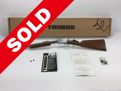 Taurus Model M172 17hmr STAINLESS MODEL PUMP - Bryant Ridge