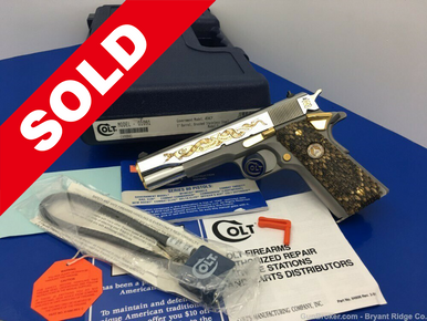 Colt Government Rattlesnake Legacy Edition .45ACP *1 OF 1000 EVER MADE ...