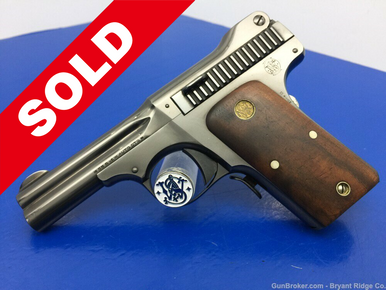 Smith & Wesson .35 Semi-Automatic "MODEL OF 1913" .35 S&W Auto *1 OF ...