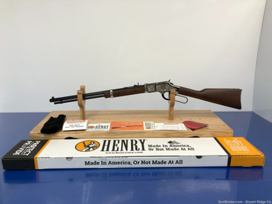 *SOLD* Henry "American Beauty" .22 S/L/LR Blue 20" *BREATHTAKING LEVER ...