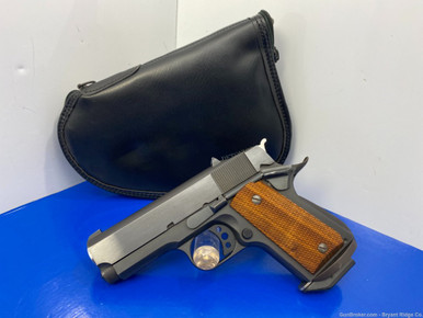 *SOLD* Detonics 45 Combatmaster .45 ACP Blue 3.5" *STUNNING SEMI AUTO ...