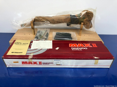 *SOLD* Daewoo Max II 5.56mm Black 18" *COMPLETELY FACTORY SEALED ...