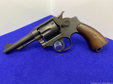 *SOLD* Smith Wesson K200 .38 S&W Spl Blue 4" *.38/200 BRITISH SERVICE ...
