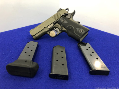 *SOLD* Springfield Armory 1911 Micro Compact 45. ACP *CUSTOM MATTE OD ...