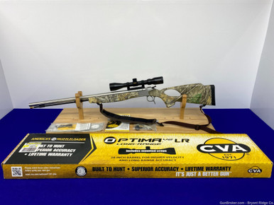 *SOLD* CVA Optima V2 LR .50 Cal Stainless 26" *AWESOME BLACK POWDER ...