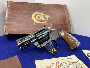 *SOLD* 1978 Colt Python .357 Mag Royal Blue 2.5" *GORGEOUS MAMMOTH ...