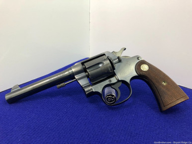 *SOLD* 1933 Colt New Service .45 Colt Blue 5" *INCREDIBLE DOUBLE ACTION ...