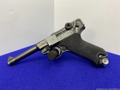 *SOLD* 1941 Mauser P.08 Luger BYF 9mm Blue *HOLY GRAIL BLACK WIDOW ...