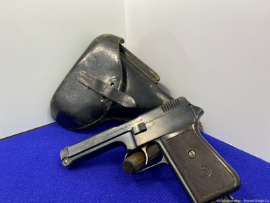 *SOLD* CZ VZ. 38 .380 ACP Blue 4 5/8" *EYE CATCHING WWII SEMI AUTO ...