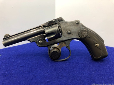 *SOLD* Smith Wesson .32 S&W Safety Hammerless .32 S&W Blue *4th CHANGE ...