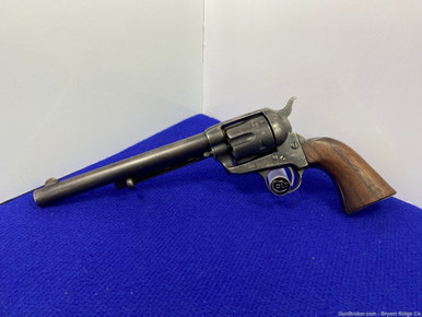 *SOLD* 1877 Colt Single Action Army * RARE UNTOUCHED COLT CALVALRY* U.S ...
