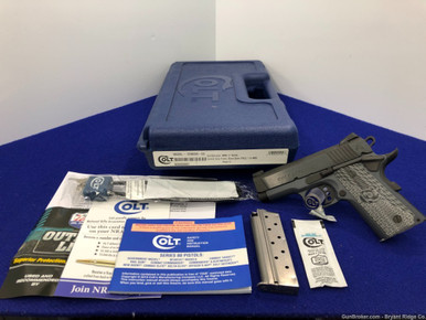 *SOLD* 2017 Colt Defender Lightweight 9mm Gray 3" *TALO LIMITED EDITION ...