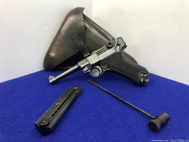 *SOLD* 1941 Mauser P.08 Luger BYF 9mm Blue *ULTRA RARE BLACK WIDOW ...