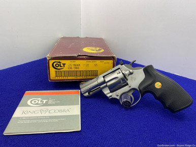 *SOLD* 1989 Colt King Cobra .357Mag 2 1/2" *SATIN STAINLESS SNAKE ...