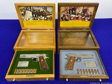 *SOLD* 1970 Colt 1911A1 .45 ACP *WWII SERIES PACIFIC & EUROPEAN THEATER ...