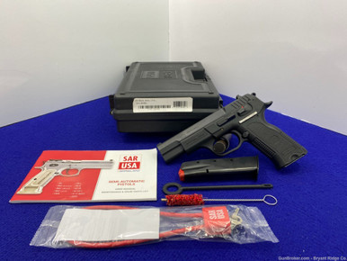 *SOLD* SAR Arms Model B6 9mm Para Black 4.5" *AMAZING SEMI-AUTOMATIC ...