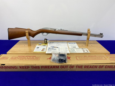 *SOLD* 2004 Marlin 60SB .22LR Stainless 19" *WEATHER PROOF STAINLESS ...