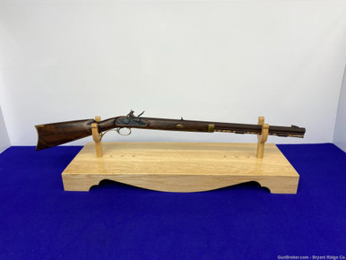 *SOLD* 1985 Lyman Trade .50Cal Blue 28" *HEAD TURNING FLINTLOCK SINGLE ...