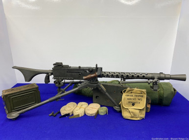 *SOLD* Browning M1919A6 .30-06 Semi-Auto Parkerized 24" *100% G.I. GUN ...