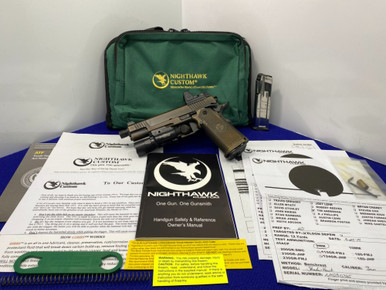 *SOLD* Nighthawk Custom Shadow Hawk Government 9mm *TONS OF CUSTOM ...