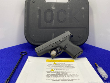 *SOLD* Glock 42 Gen 4 .380 ACP Black 3.25" *SLIM SUBCOMPACT SEMI-AUTO ...