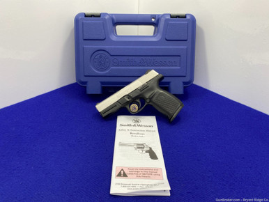 *SOLD* Smith Wesson 40VE 40S&W 4" Stainless/Polymer *TERRIFIC SEMI ...