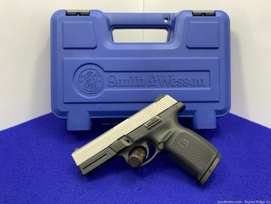 *SOLD* Smith Wesson 40VE 40S&W 4" Stainless/Polymer *FANTASTIC SEMI ...