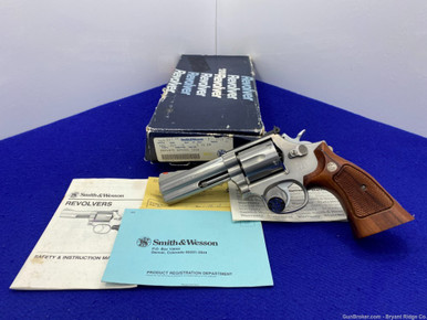 *SOLD* 1987 SMITH WESSON 686-1 .357mag Desirable 4" Model *CONSUMER UNFIRED* - Bryant Ridge