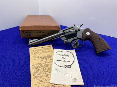 *SOLD* 1955 Colt 357*Three Five Seven* 6" ULTRA RARE COLT PYTHON ...