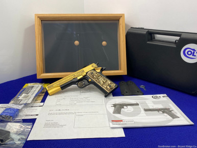 *SOLD* 2018 Walther Colt 1911A1 .22LR Gold 5" *3 OF 45 TRUMP ...