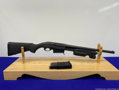 *SOLD* Remington 870 DM 12ga Blue 18 1/2" *STREAMLIGHT TL-RACKER FOREND ...