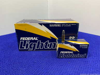 *SOLD* Vintage Federal Lightning .22LR -500 Rounds- *EXCELLENT VINTAGE ...
