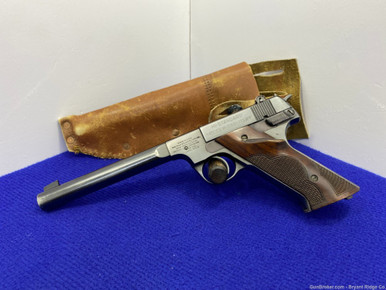 *SOLD* High Standard H-D Military .22 LR Blue 6 3/4" *WELL KNOWN ...