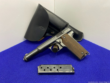 *SOLD* Astra Model 600 9mm Para Blue 5 1/4" *LIMITED PRODUCTION MODEL ...