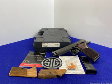 *SOLD* 2020 Sig Sauer P210 Standard 9mm Blk 4 3/4" *STUNNING HIGH ...