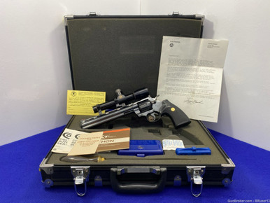 *SOLD* 1983 Colt Python Silhouette .357 Mag 8" *ONLY 500 EVER MADE ...
