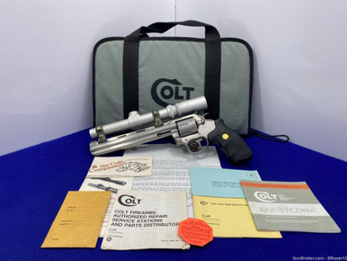 *SOLD* 1988 Colt Whitetailer II Stainless 8" *1 of only 500 ever made ...