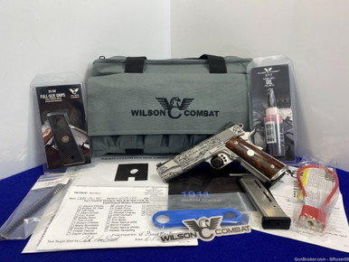 *SOLD* 2021 Wilson Combat CQB Elite .45ACP SS *FACTORY CUSTOM SCROLL ...