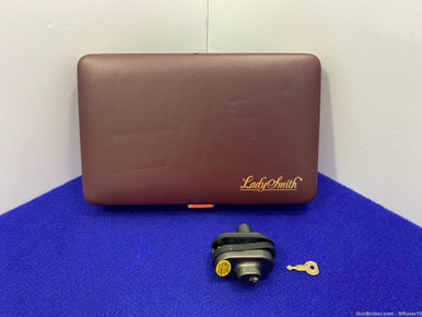 *SOLD* Smith Wesson "Lady Smith" Maroon Case *FEATURES THE CASE KEY AND ...