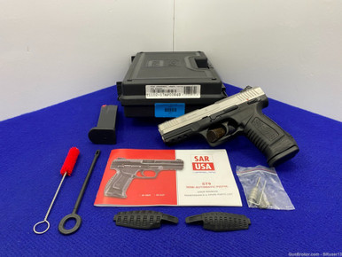 *SOLD* SAR USA ST45 .45 ACP Stainless 4 1/2" *EYE CATCHING SEMI ...