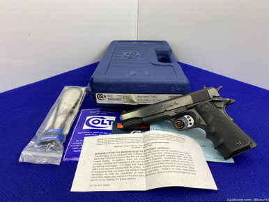 *SOLD* 2003 Colt Government 1991 .45 ACP Blue *SLICK COLT WITH CASE ...
