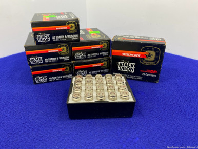 *SOLD* 120 Rounds Winchester Supreme Black Talon .40S&W *DISCONTINUED ...