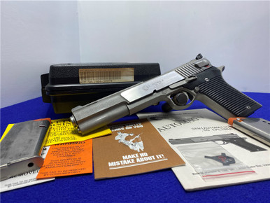 *SOLD* AMT Mark V .50AE Stainless 6 5/8" -COVETED SHORT PRODUCTION ...