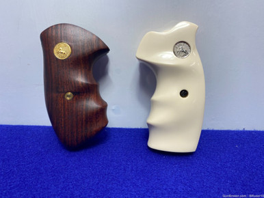 *SOLD* Colt Diamondback Grip *TWO SETS OF DIAMONDBACK GRIPS ROSEWOOD/IVORY*