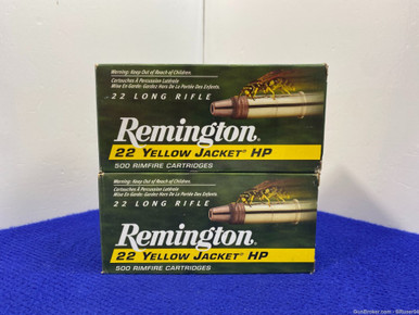 *SOLD* Remington 22 Yellow Jacket .22LR 1000 Rd *EXCELLENT PRECISION*