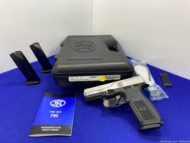 *SOLD* FN America LLC FNS-9 9mm Matte Silver 4" *FANTASTIC STRIKER ...