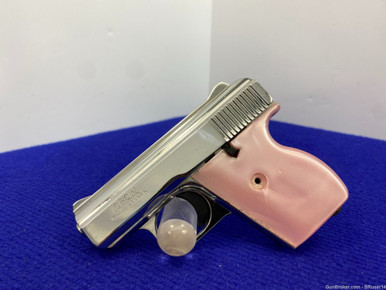 *SOLD* Lorcin L25 .25 ACP Chrome 2.4" *AWESOME SEMI-AUTOMATIC POCKET ...