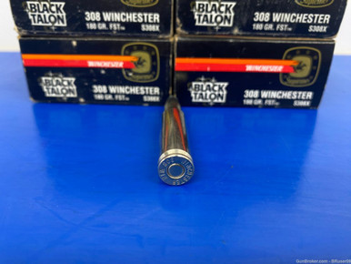 *SOLD* 74-Rounds Of Winchester Supreme Black Talon .308 Ammunition ...