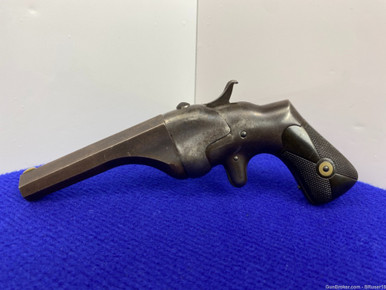 *SOLD* Connecticut Arms Hammond Bulldog .44 RF 4" *SCARCE SINGLE-SHOT ...